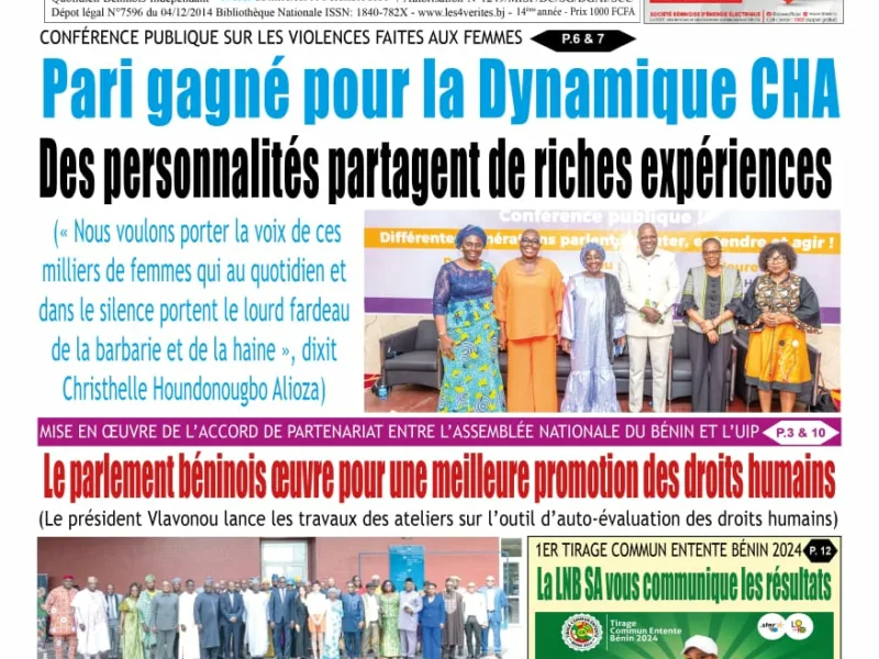Il y a 31 ans au Bénin/Le rapport général de la conférence nationale de ...