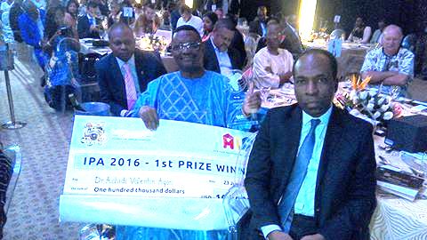 Valentin Agon honore le Bénin par son produit “Api-palu ” - Les 4 VERITES